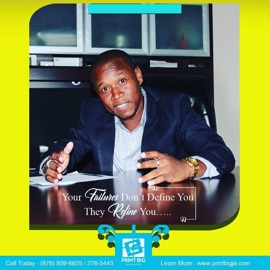 Your Failures Don’t Define You, They Refine You -Wayne Fagan “Don’t be ...