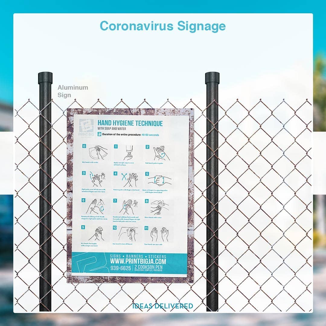 Create custom signage to let your customers know y - Print Big | Large ...