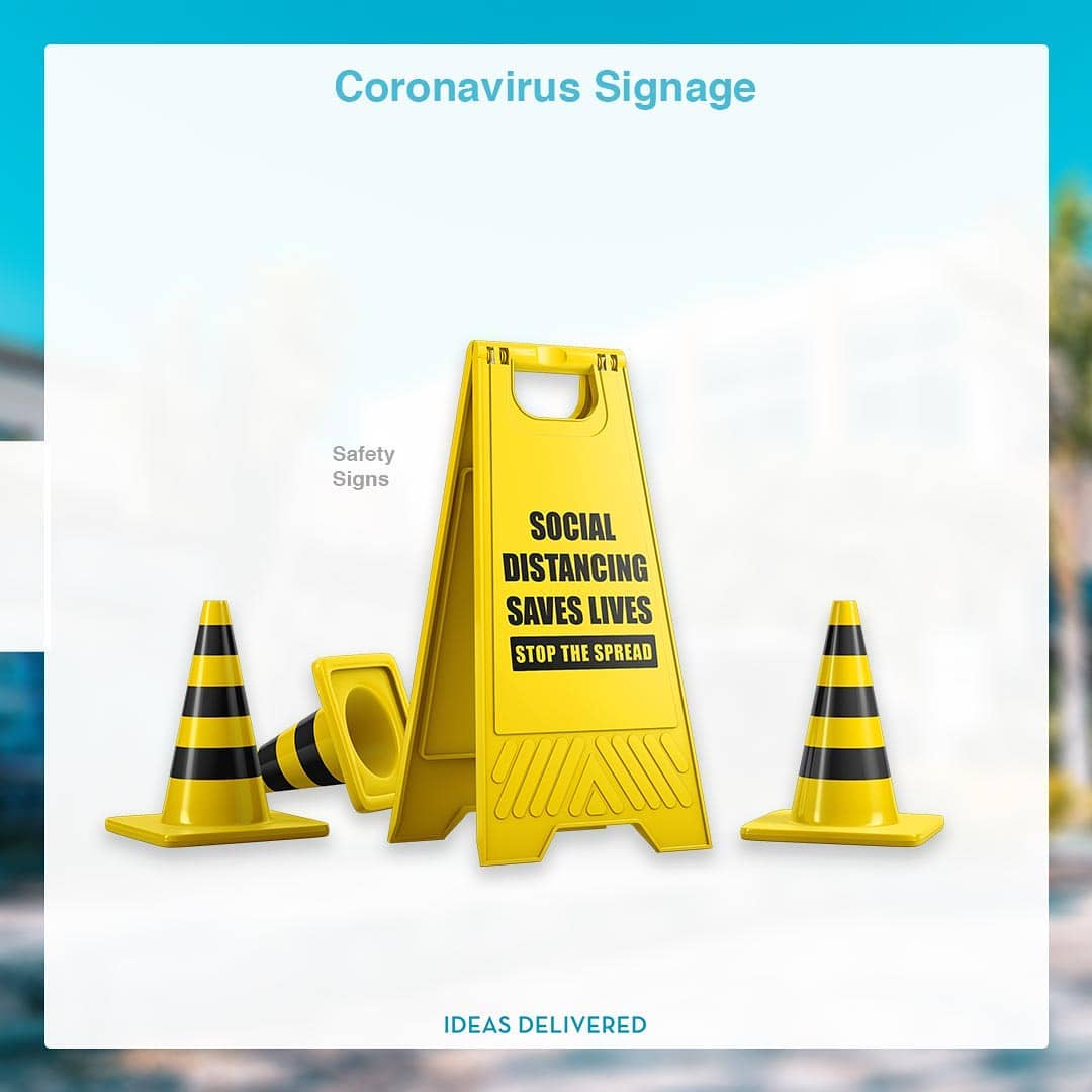 Create custom signage to let your customers know y - Print Big | Large ...
